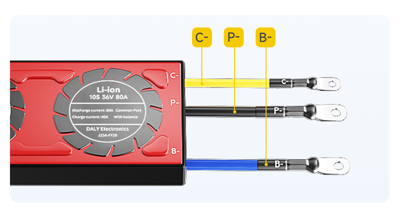 DALY 10S BMS wiring tutorial - Daly Electronics Co., Ltd.