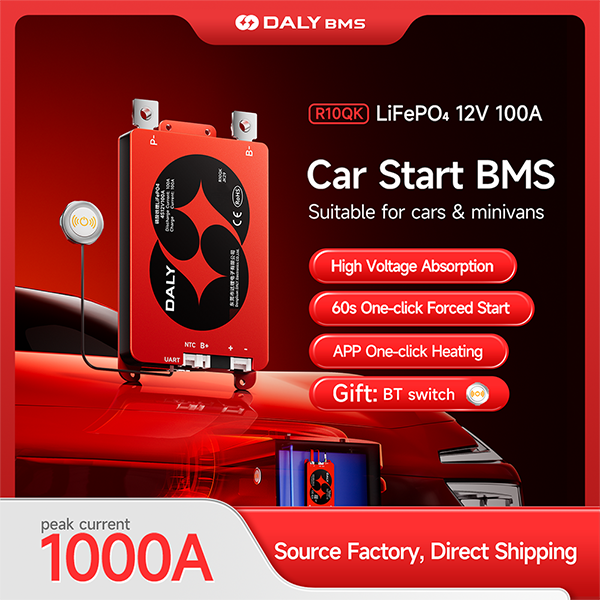 All'ingroses bms bms sokpo4 4s 12V 100 per ev Electric Business Daly