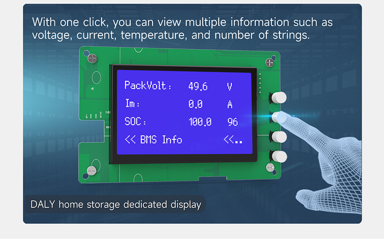 Wholesale home energy storage with 1A active balancer BMS active cell ...