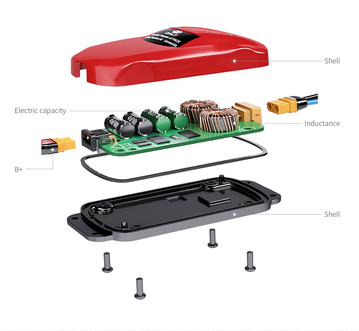 Wholesale DALY 5A parallel module for parallel bms lithium or lifepo4 ...