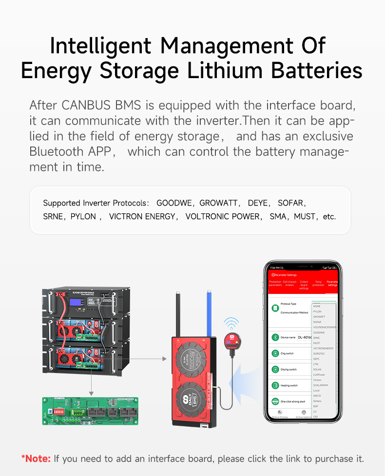 Wholesale Smart BMS Parallel Wifi Module Funtion NMC LTO LiFePO4 BMS 3 ...