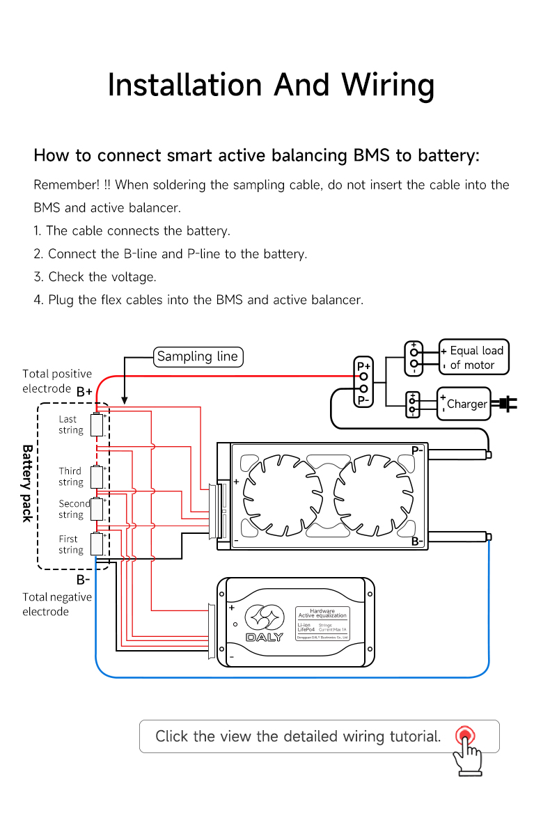 Wholesale 1A bms 4s lifepo4 smart active balancer smart battery ...