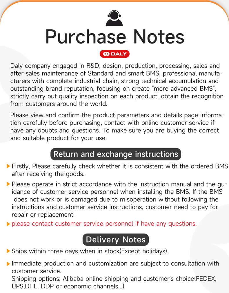 Wholesale Daly custom bms home smart storage LFP heating module 4S 8S ...