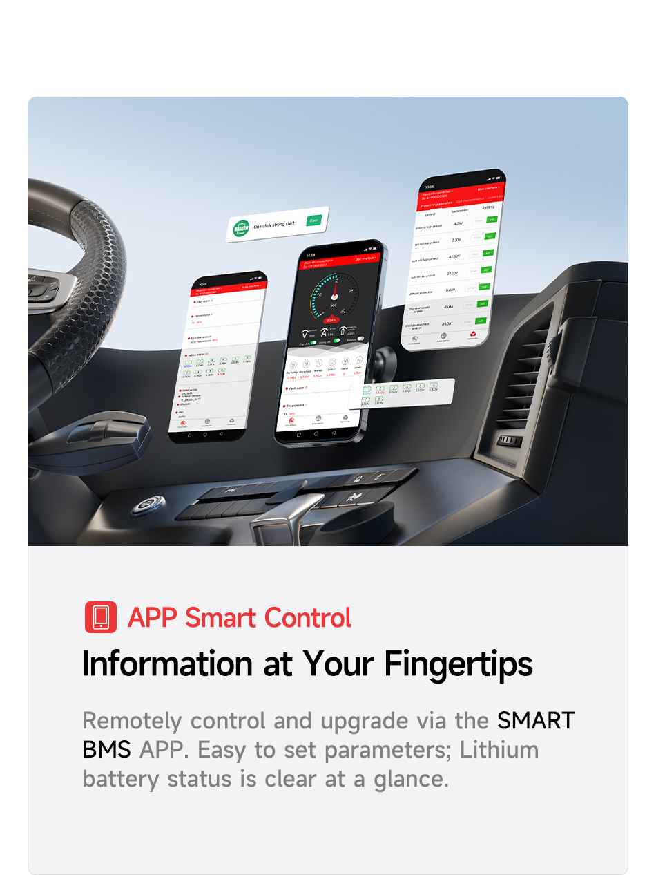 Wholesale R10Q DALY BMS chip for truck starting lifepo4 4S 12V 100A 8S ...