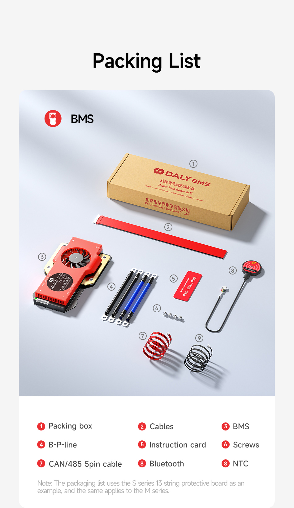 Wholesale Daly Smart Golf Cart BMS 150A-500A 15S-24S High Current BMS ...