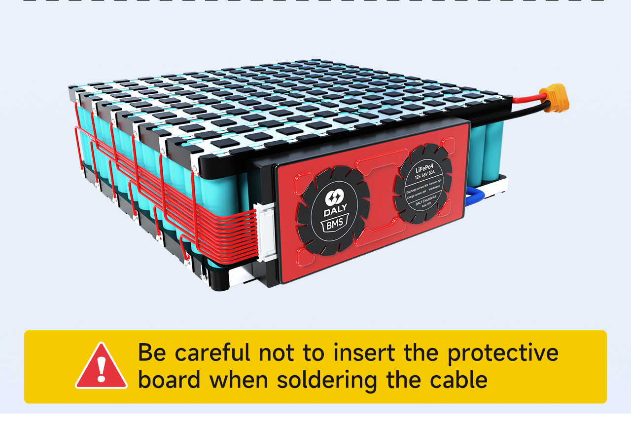 12S BMS wiring tutorial - Daly Electronics Co., Ltd.