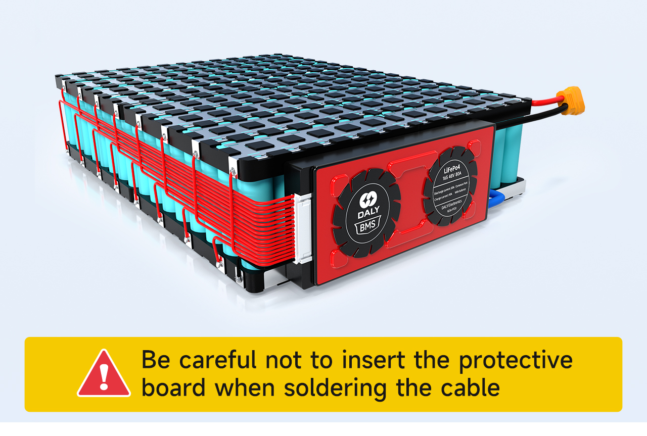 DALY 16S BMS wiring tutorial lifepo4 battery - Daly Electronics Co., Ltd.