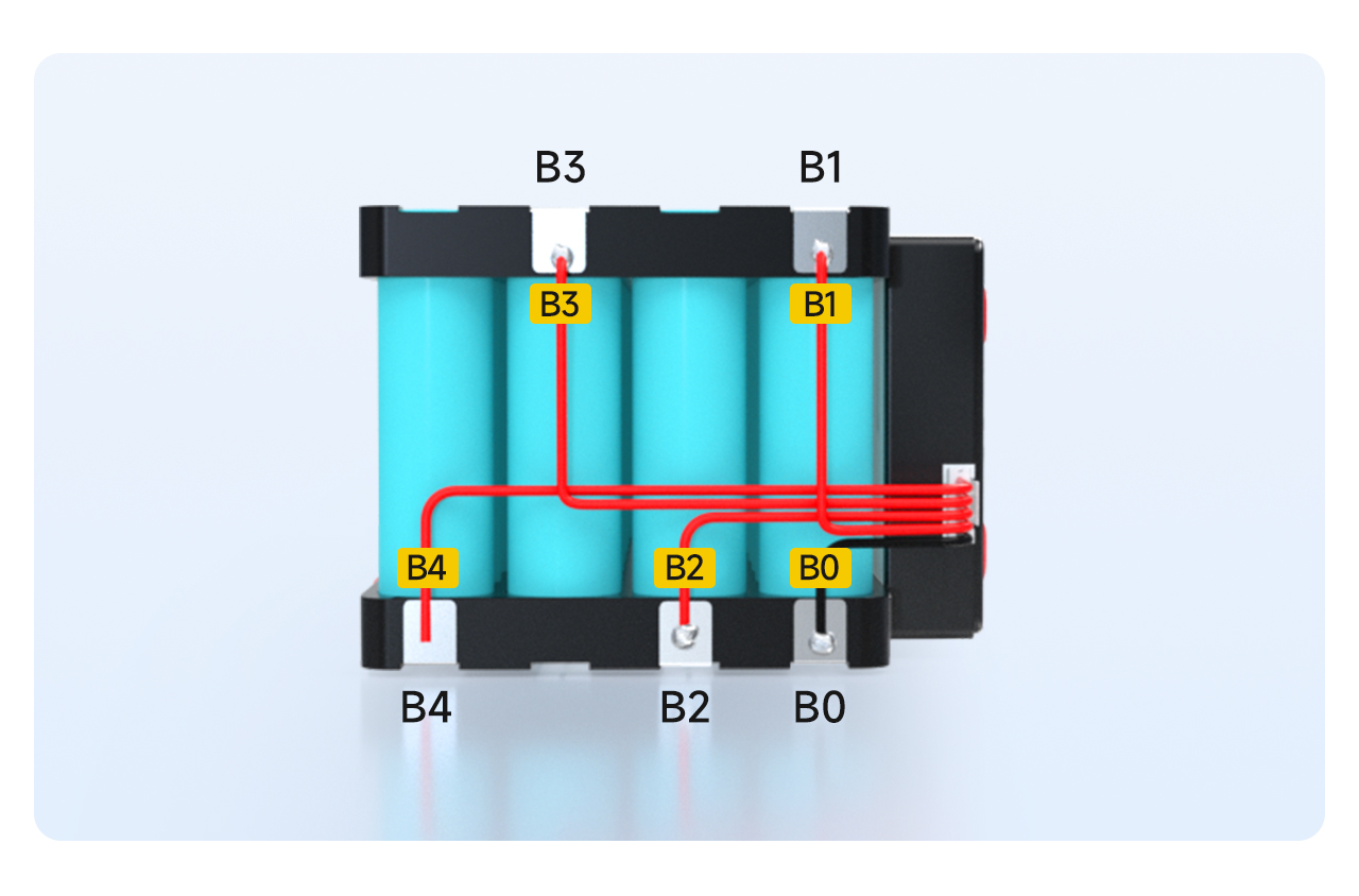 DALY Smart BMS 4S 12V 40A wiring tutorial - Daly Electronics Co., Ltd.