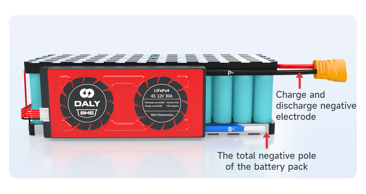 DALY Smart BMS 4S 12V 40A wiring tutorial - Daly Electronics Co., Ltd.