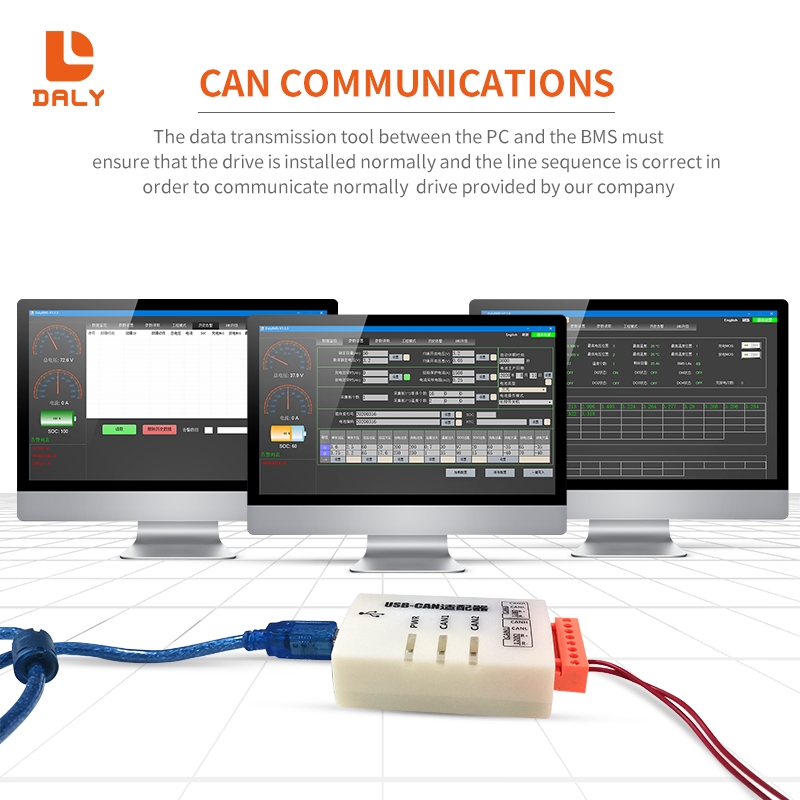 Wholesale Daly BMS Bluetooth RS485 UART CAN NTC display wifi module 4S ...