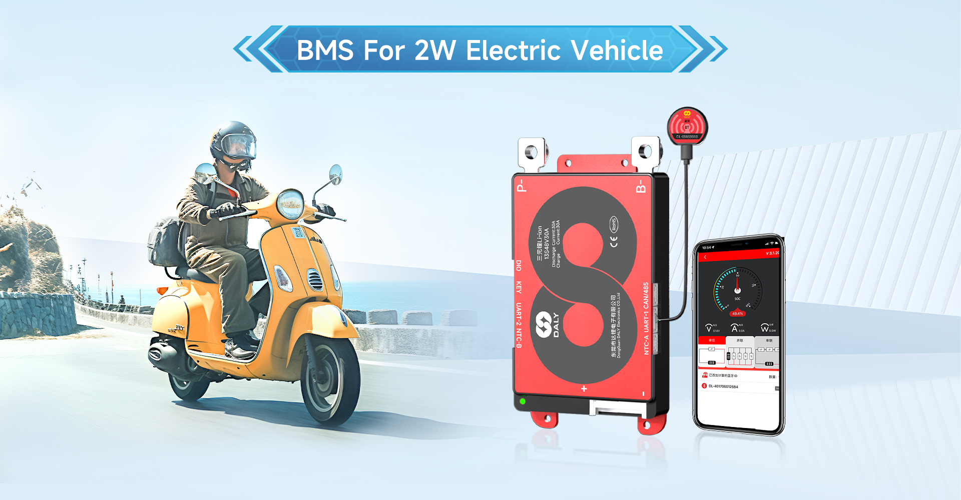 Blog - Utilizing Daly Battery Management System for Two-Wheeler EVs
