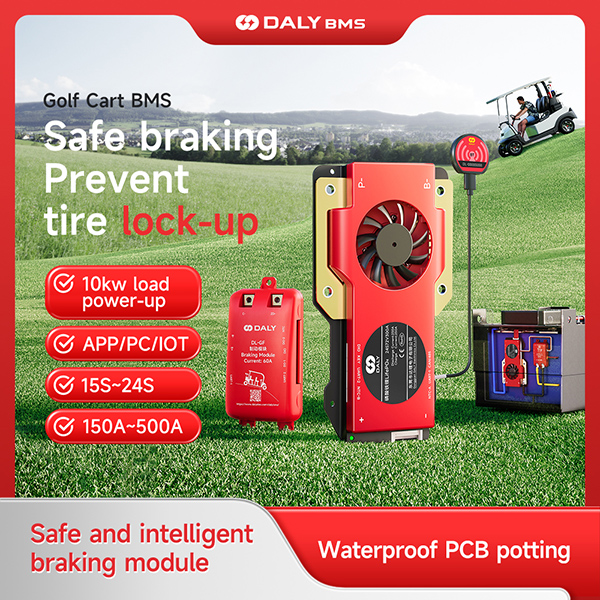 Wholesale Daly Smart Golf Cart BMS 150A-500A 15S-24S High Current BMS ...