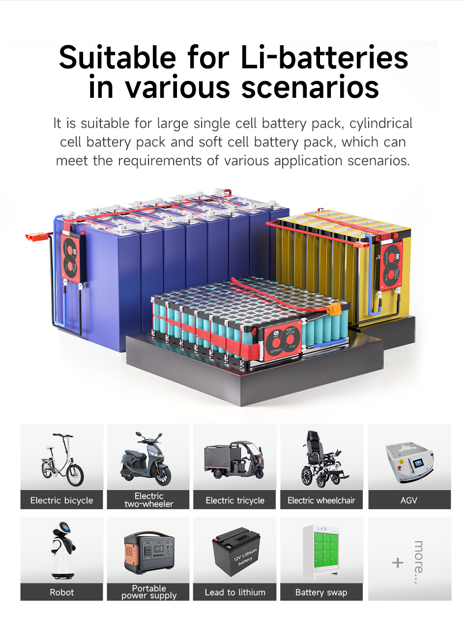 Wholesale K series hardware BMS for electric two wheelers 3 to 24S 8S ...