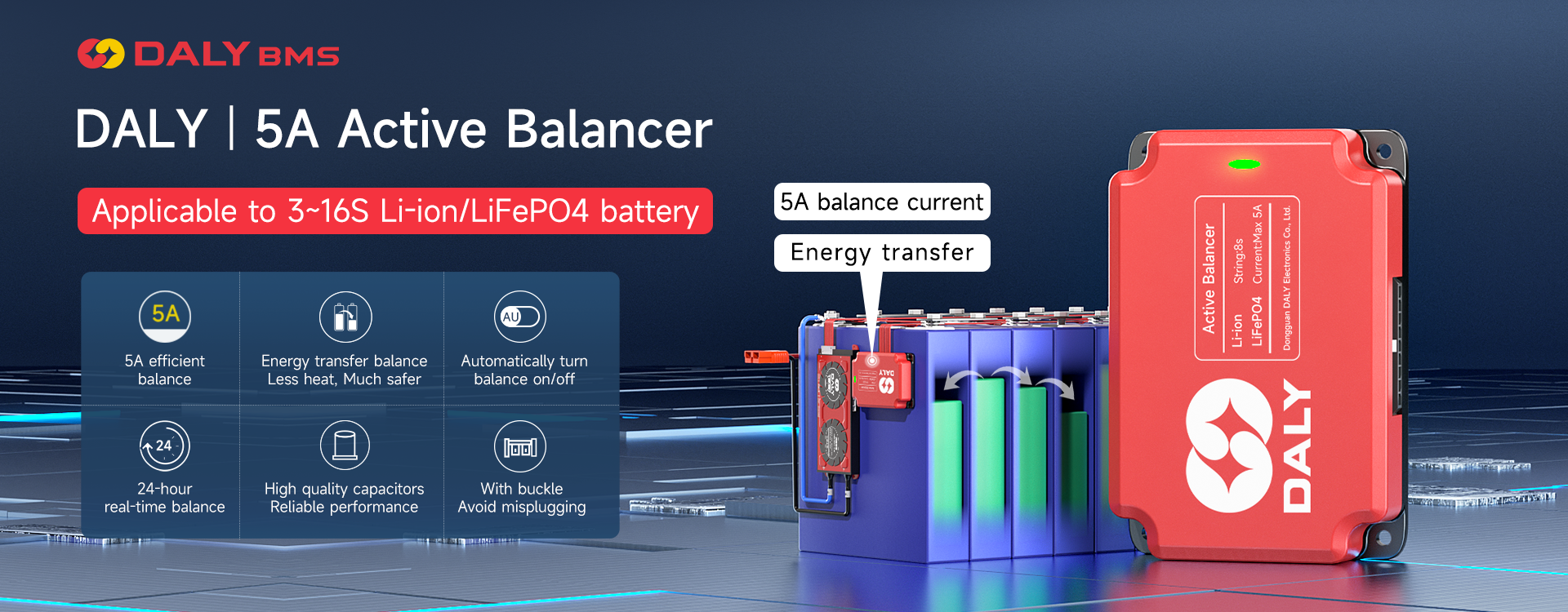 News - New product｜5A active balancing module makes lithium batteries ...